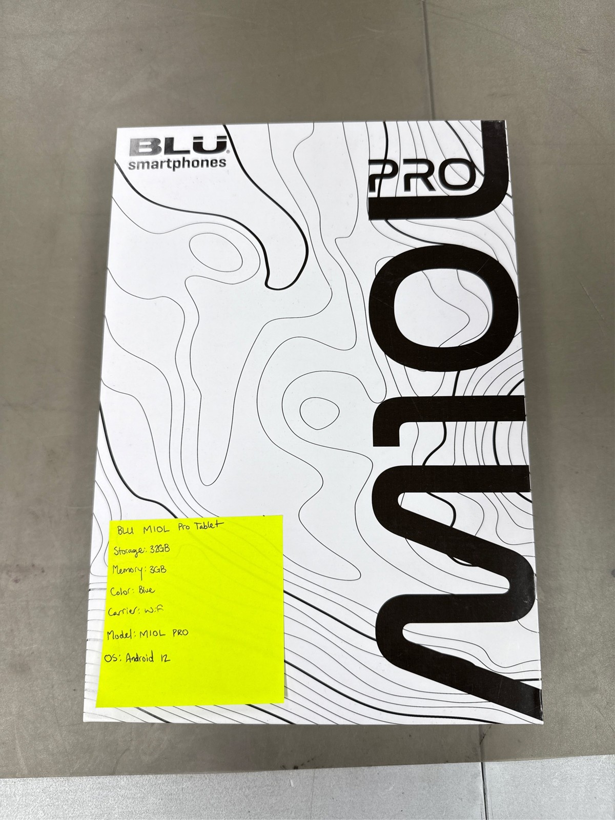 BLU M10L PRO| 2023 | 3-Day Battery | 4G LTE| 10.1” Display | 32/3GB ...