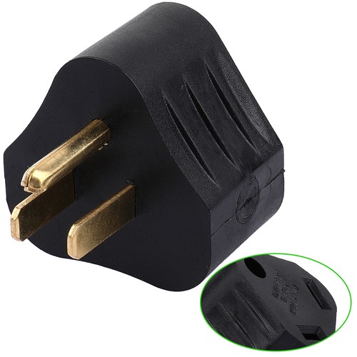 Electrical Adapter RV 15 Amp Male to 30 A Female Plug Motorhome ...