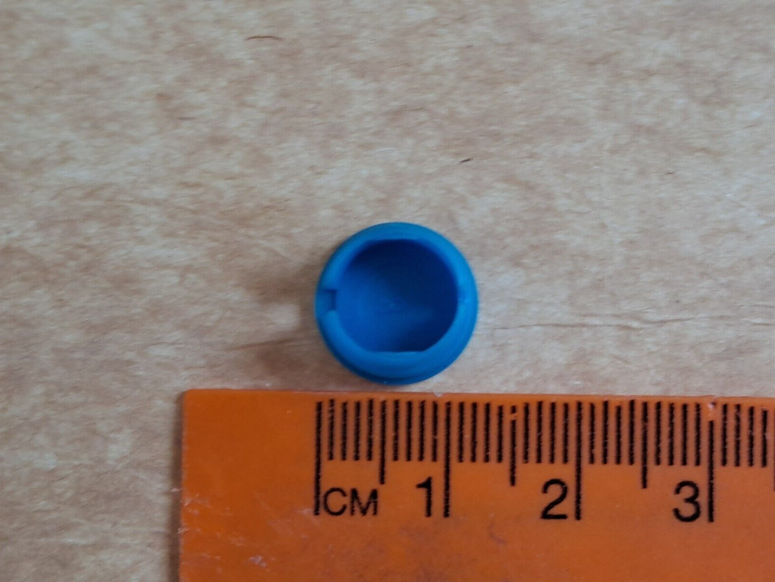 12mm x 7mm Blue Control Knob Push In Potentiometer Knob Cover Insert ...