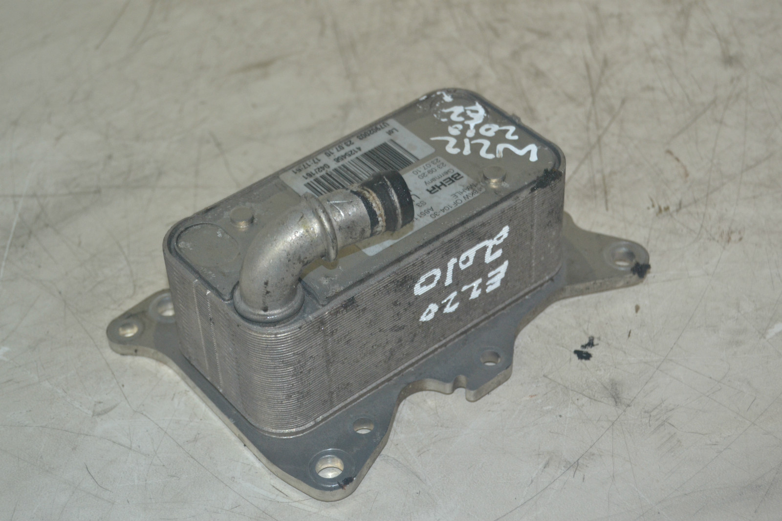 Mercedes E Class Oil Cooler A6511800665 W212 E220 CDi Engine Oil Cooler ...