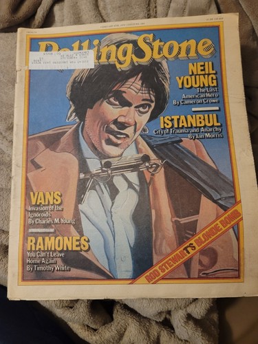 Rolling Stone Magazine, Neil Young Cover. Feb 8, 1979. Issue #284 | eBay