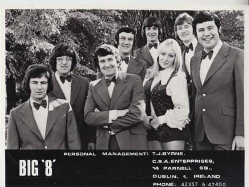 Big '8'- Irish Showband 1972- Fabulous Las Vegas Magazine- Publicity ...