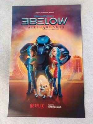 3BELOW 11"x17" Original Promo TV POSTER 2019 MINT Guillermo Del Toro ...