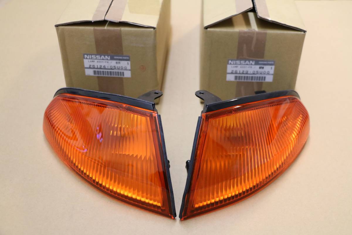Nissan Skyline R32 GTR Turn Signal Lights Right and Left Set New OEM ...