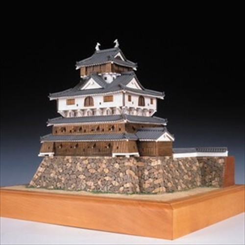 Woody Joe 1/150 scale Iwakuni Castle Wooden Model Assembly Kit ...