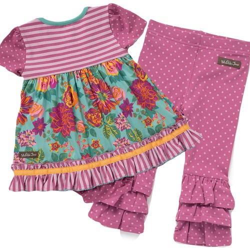 Girls Matilda Jane size 12-18 mo Little Moments Dress Building Blocks ...