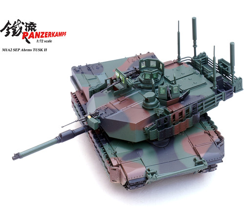 PANZERKAMPF1/72 US M1A2 SEP TUSKII M1 Main Battle Tank Model NATO Tri ...