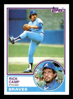 1983 Topps Baseball #207 Rick Camp EX/MT or Better *bb1 | eBay
