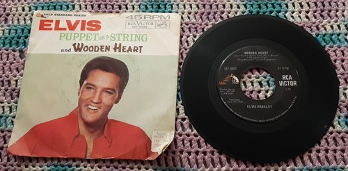 Elvis Presley 45 Puppet On A String / Wooden Heart RCA Victor 447-0650 ...