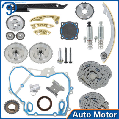 For GM Ecotec 2.2L 2.4L Timing Chain Kit VCT Selenoid Actuator Gear ...