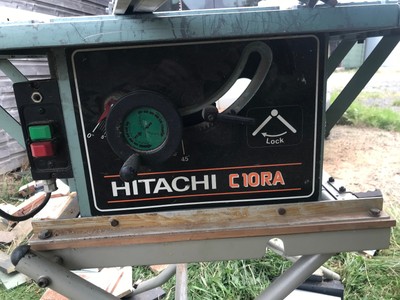 Hitachi table saw , Hitachi C10RA bench saw | eBay UK