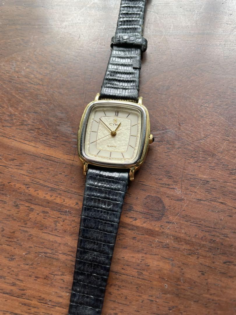 CYMA Quartz Vintage Watch Exclusive Style Collectible… - Gem