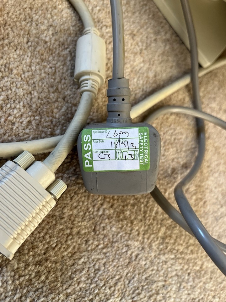 Elonex PC-450/VL Vintage Computer + GoldStar 1468 CRT Monitor 1996 ...