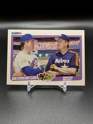 1990 Fleer - Super Star Specials Nolan Ryan, Mike Scott #636 | eBay