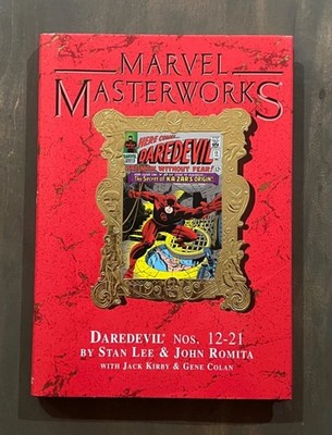💥 Marvel Masterworks Gold Embossed Variant # 29 Daredevil OOP Hardcover ...