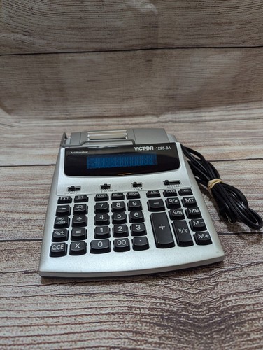 Victor Electronic Printing Office Calculator Model 1225-3A, Tested | eBay