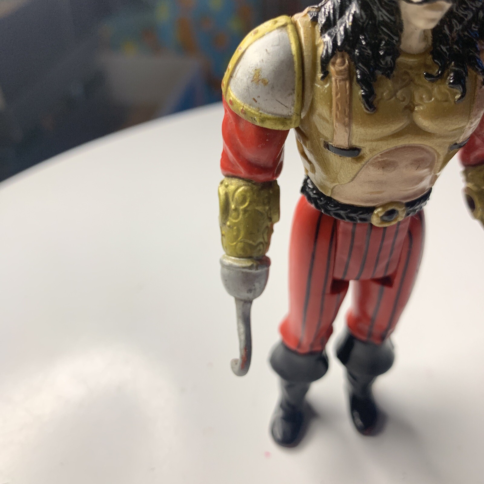 VINTAGE 1991 TRI STAR MATTEL SWISS ARMY CAPTAIN HOOK ACTION FIGURE TOY ...