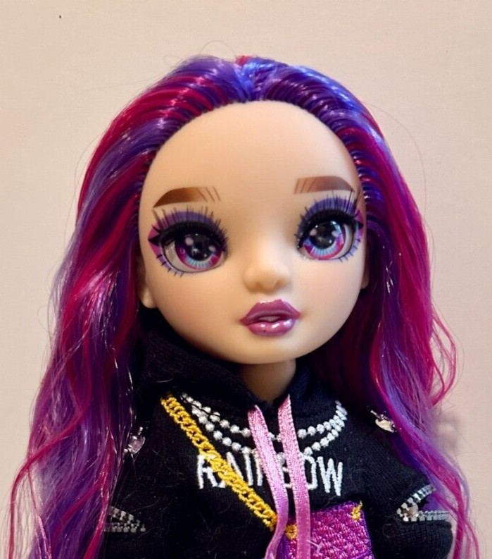 Rainbow High Series 3 EMI VANDA Articulated Fashion Doll Purple Hair | eBay