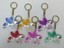 Lot of 12,24--Clear Plastic Animal keychain souvenir Random Color | eBay