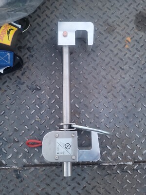 New Miller Fall Protection 8814-12/SS/Alum. Adj. Beam Anchor Fits ...