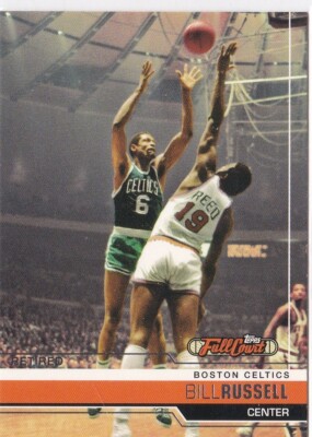 2006-07 Topps Full Court Retired Bill Russell #100 Boston Celtics | eBay