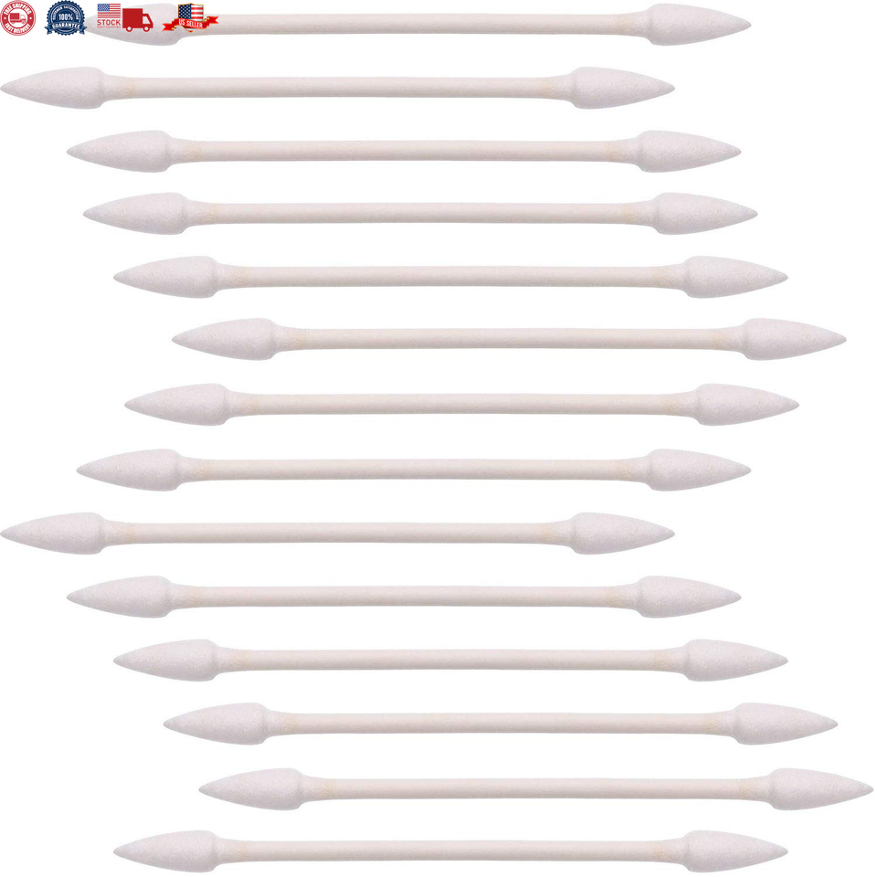 400pcs Pointed Cotton Swabs Compatible /Q Tips Double Precision Tips ...