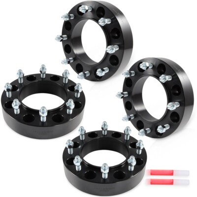 4 Pcs 2" Wheel Spacers 9/16" Studs For Bobcat Case CAT Skid Steer ...