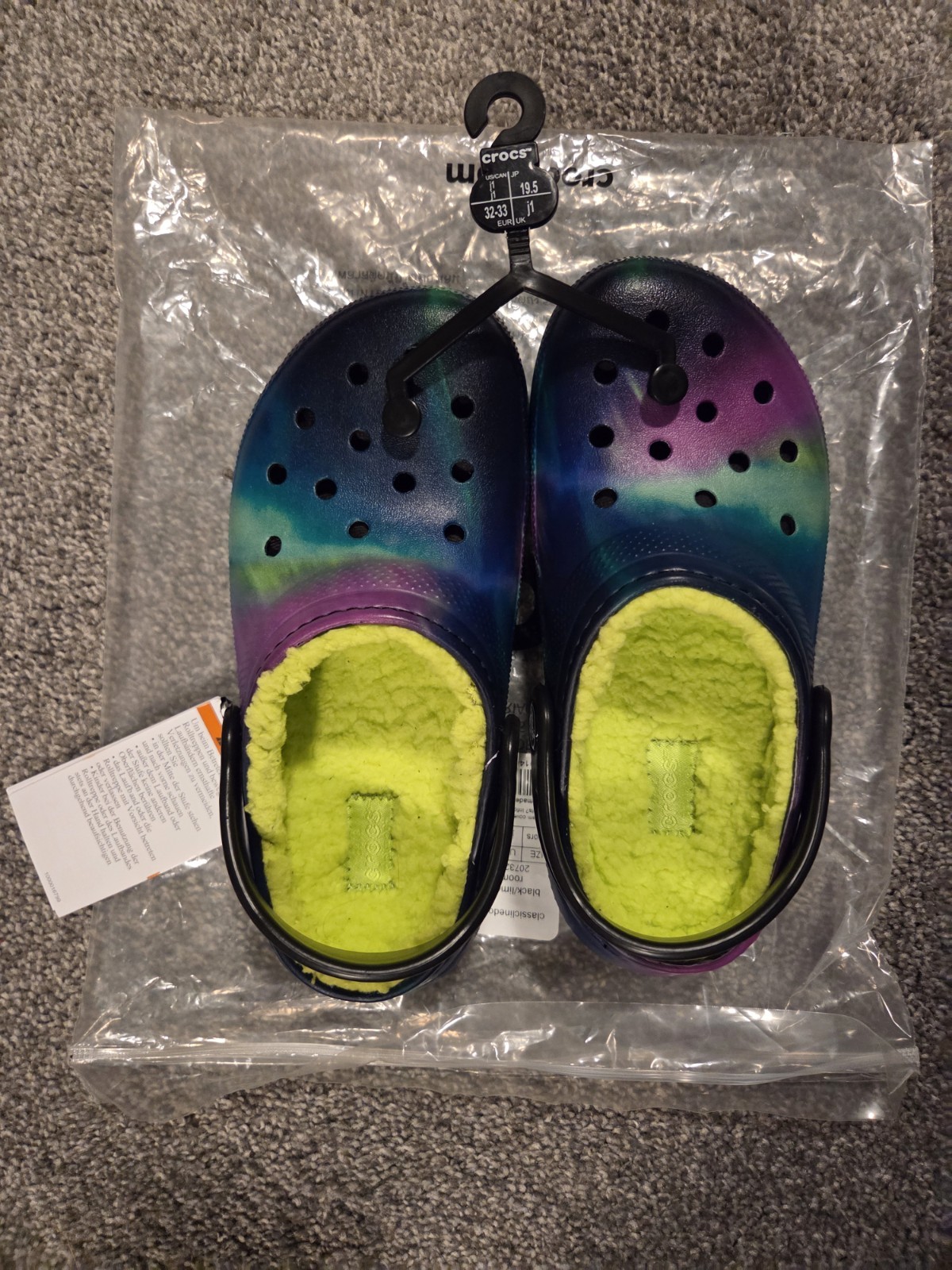 Kids' Classic Lined Out of This World Clog, Size J1 , NEW with Tags | eBay