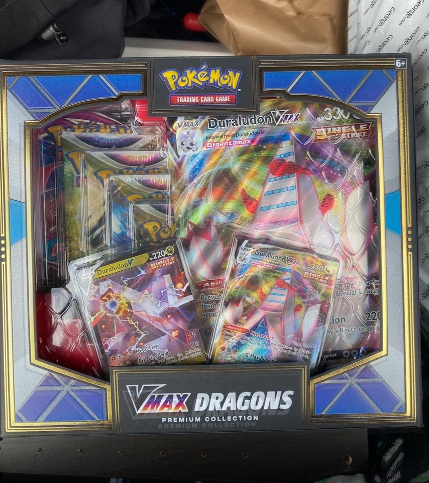 Pokémon TCG VMAX Dragons Premium Collection Box x2 | eBay UK