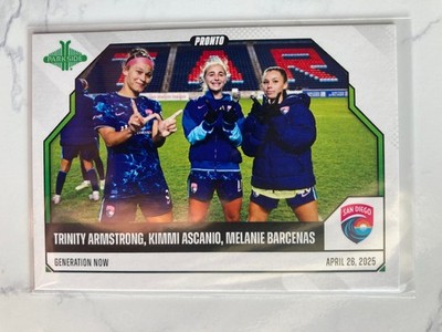 2025 Parkside Pronto NWSL Trinity Armstrong Ascanio Melanie Barcenas ...