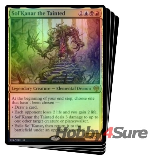 Foil Sol'kanar The Tainted X4 M/NM Magic: The Gathering MTG Dominaria ...
