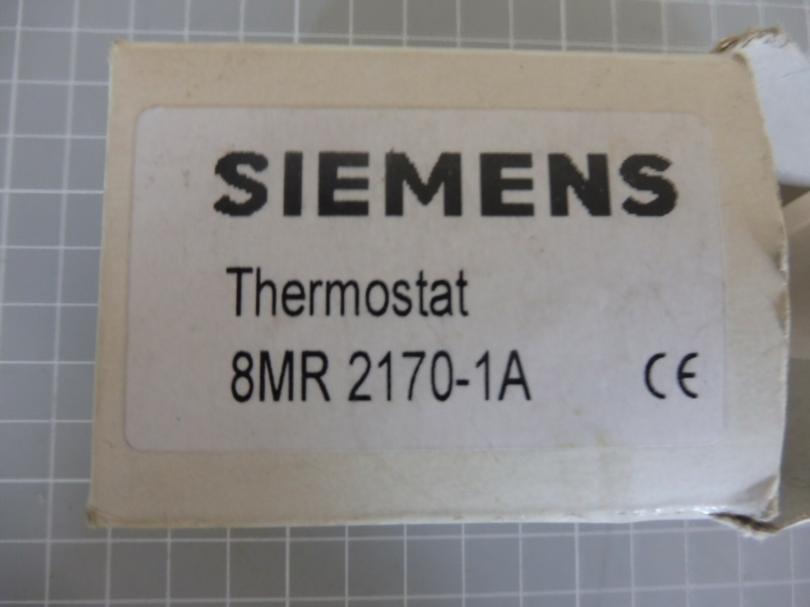 1 x Siemens Thermostat 8MR 2170-1A | eBay