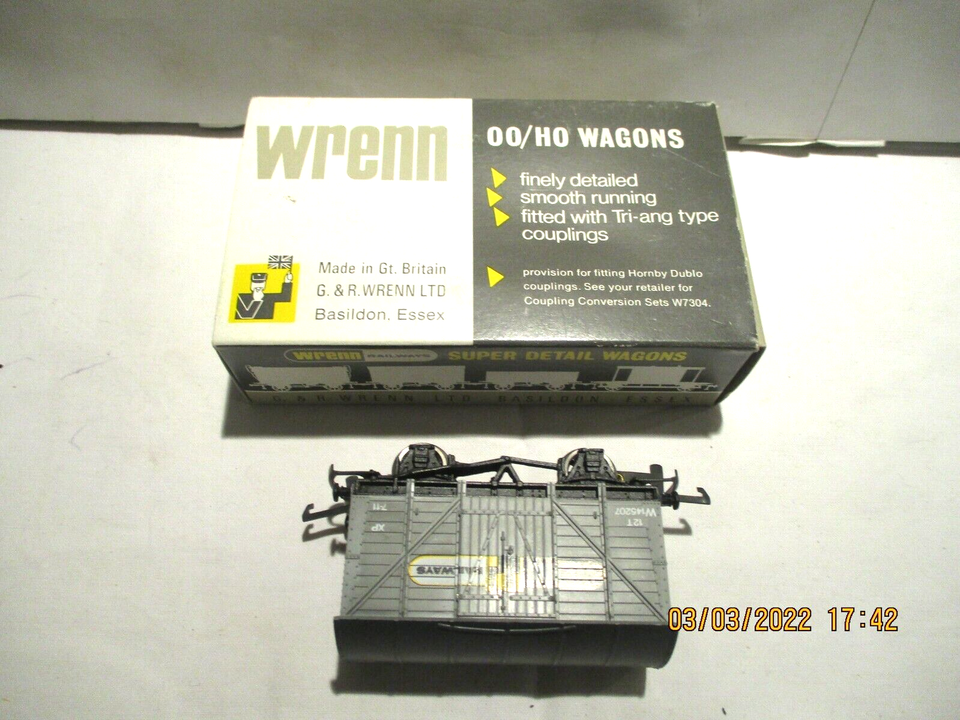 Wrenn W5100 Ventilated Van Wrenn Railways Period 4 box | eBay UK
