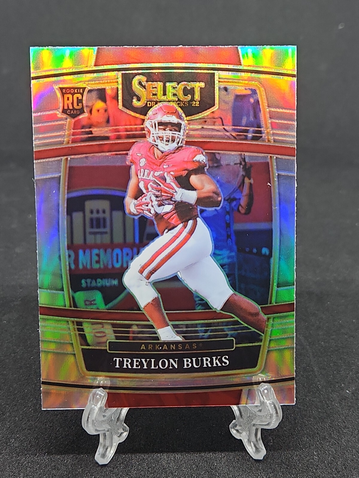 Treylon Burks RC 2022 Select Draft Picks Concourse Level Silver Prizm ...