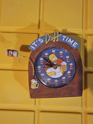 It's a Duff Time Alarm. The Simpsons tested & works rare 2002 ...