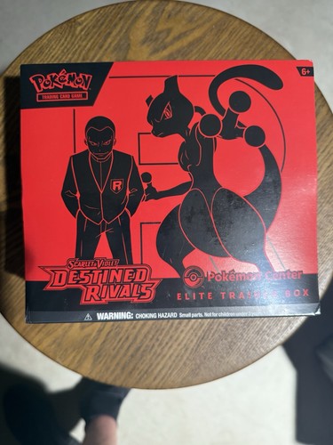 Pokémon TCG Destined Rivals ETB Elite Trainer Box Center Exclusive | eBay