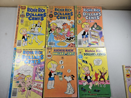 Lot of 50 Richie Rich Series Comic Books Harvey Comics | eBay UK