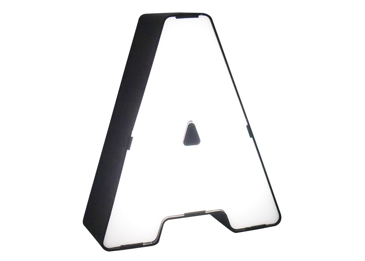 Letter A LED Light 4" Monogram Marquee Mini Tabletop Nightlight w/ 4-Hr ...