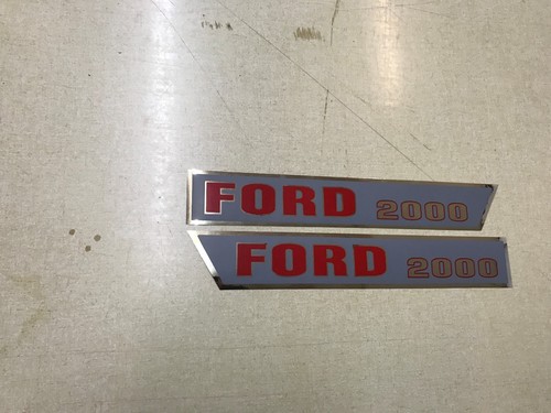 Ford 2000 Hood Decals 64-68 Model | eBay