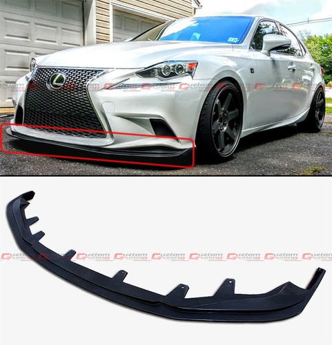 FOR 2014-16 LEXUS IS250 IS350 IS200T F-SPORT STYLE JDM FRONT BUMPER LIP ...