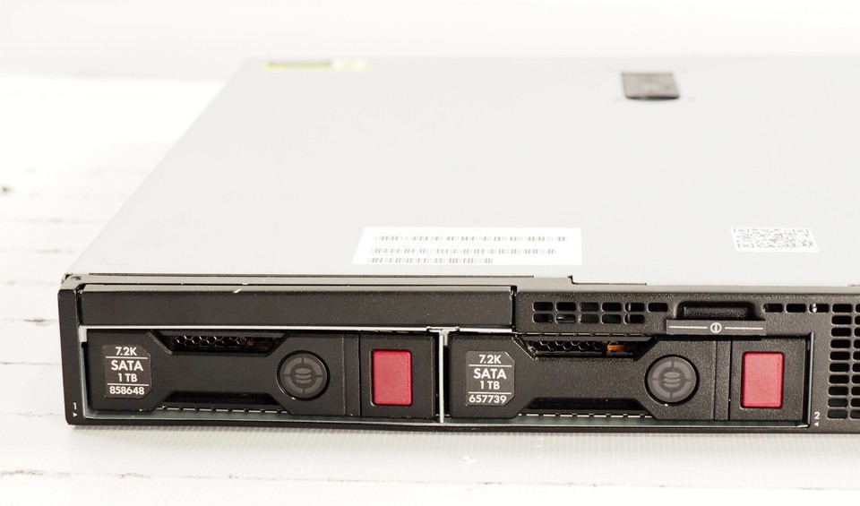 HP Proliant Dl20 823556-B21 Xeon E3-1200 3Ghz 8GB RAM Gen9 Server 1 ...