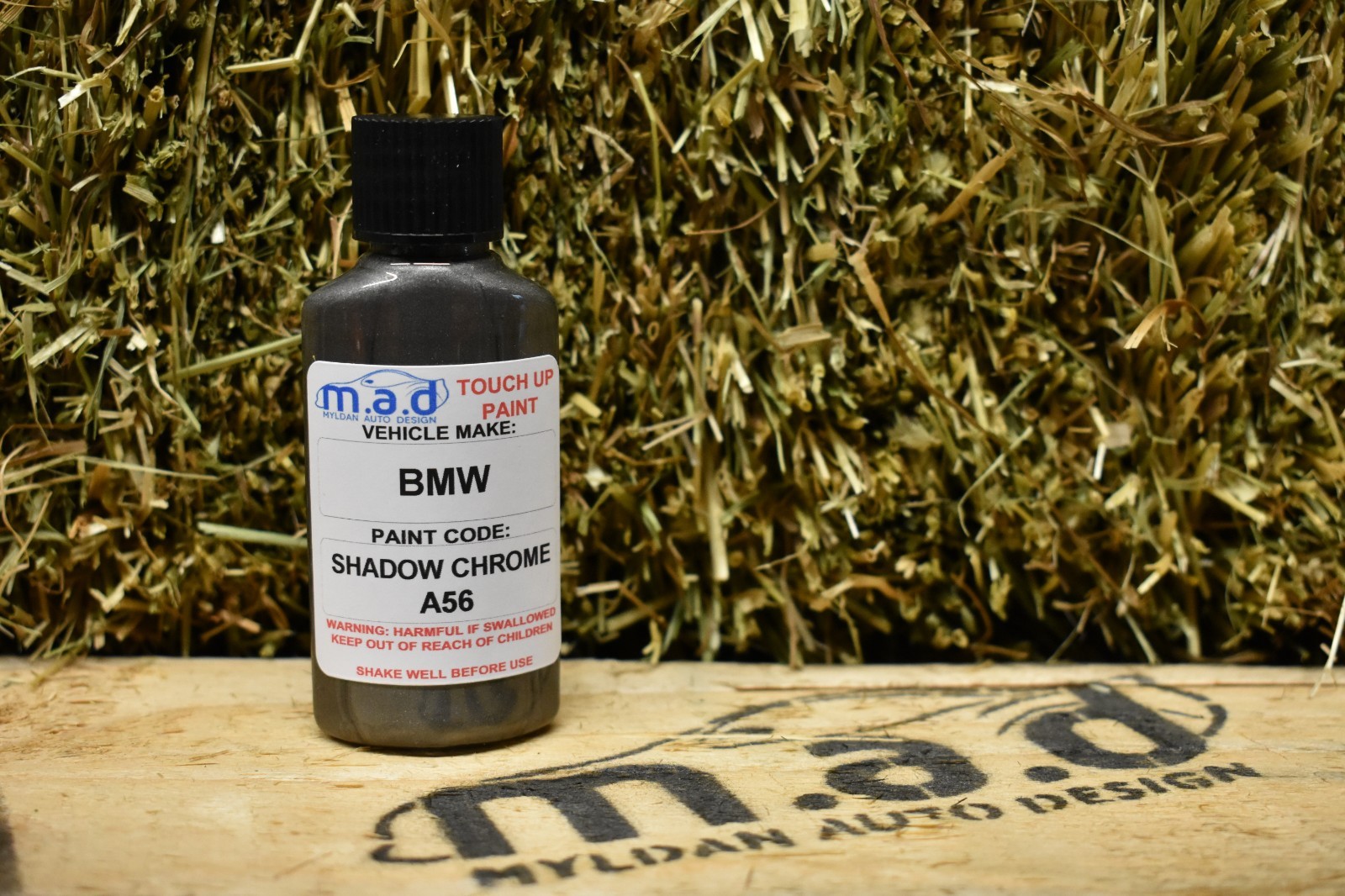 M.A.D BMW Shadow Chrome A56 Alloy Wheel Paint Touch Up Kit 30ML Curb ...