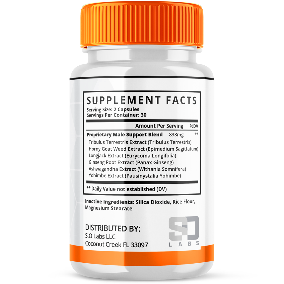 (3 Pack) Enhance RX Men Pills, Maximize Energy, Vitality & Stamina 180 ...