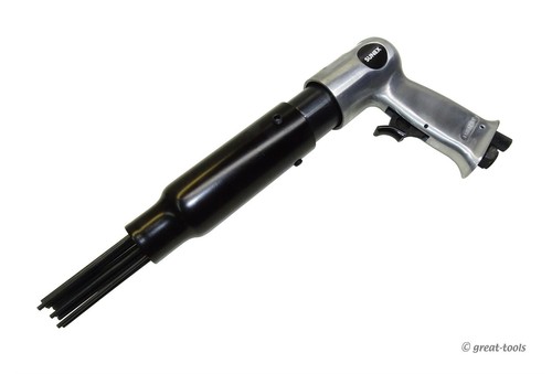 AIR NEEDLE SCALER – pneumatic surface prep tool – pistol grip – Sunex ...
