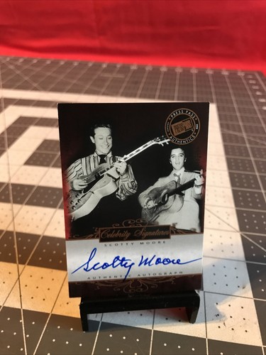 2008 Press Pass Celebrity Signatures Scotty Moore Authentic Autograph ...