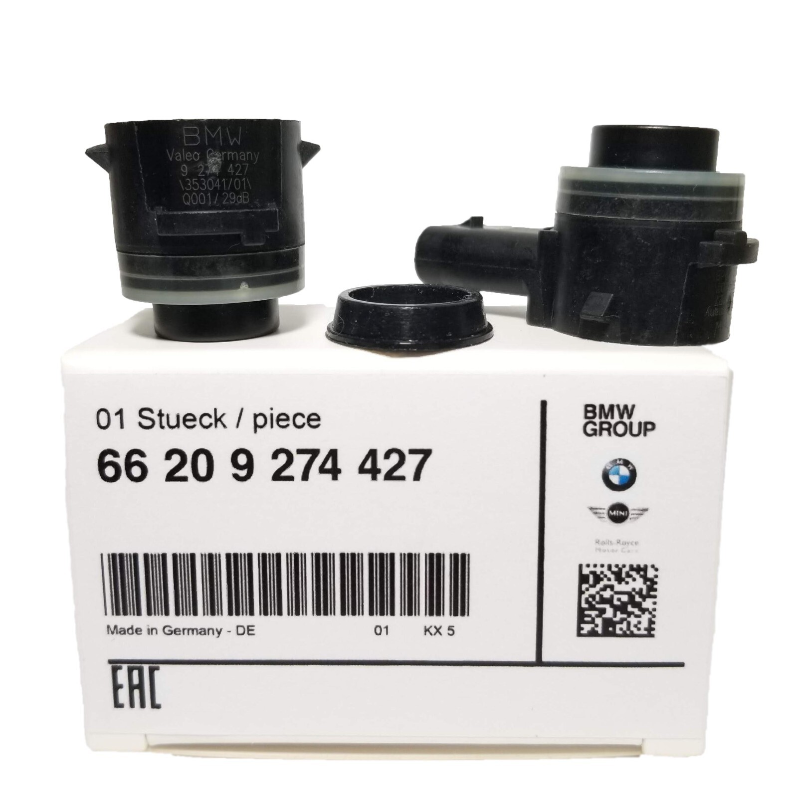 NEW Original BMW Valeo X1 F48, X2 F39 Park Sensor 66209274427 Front ...