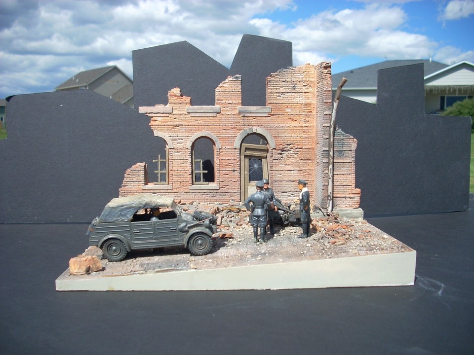 Dioramas Plus DP19 Italian Ruins 1/35 Diorama Base Building Best Kits ...