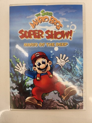The Super Mario Bros. Super Show! DVD Mario of the Deep 1990 Nintendo ...