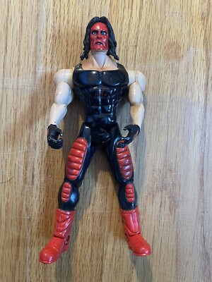 WCW Toybiz Smash N Slam NWO Red Face Wolf Pack STING 6” Wrestling ...