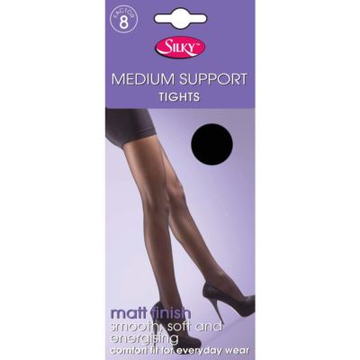 Silky M Collants Support Facteur 8 Avec Renforcée Corps Et Orteil 1 Ou ...